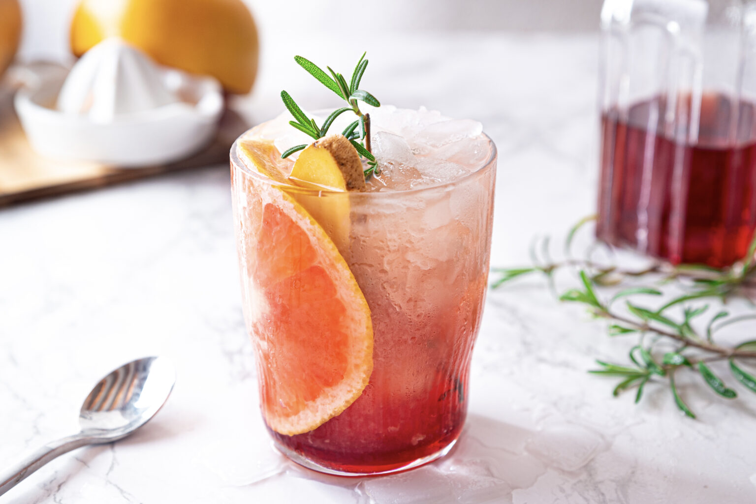 Grapefruit Hibiscus Iced Tea – Florida Grapefruit