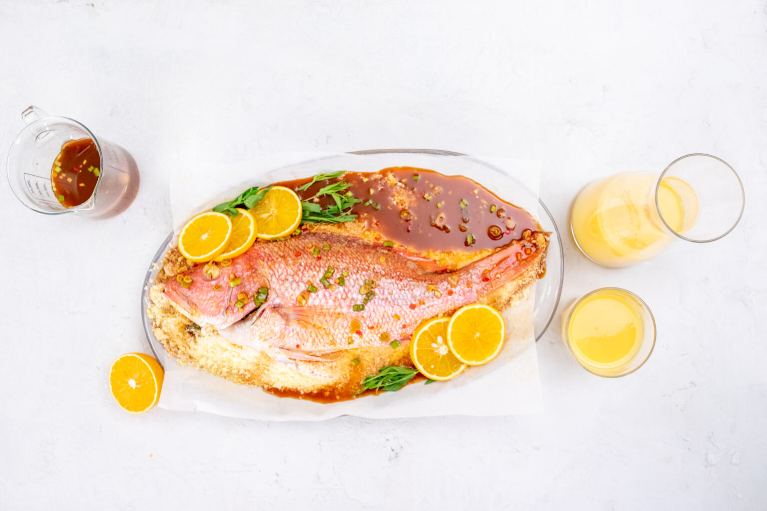 Florida Citrus Red Snapper with Orange Thai Chile Sauce | Florida ...